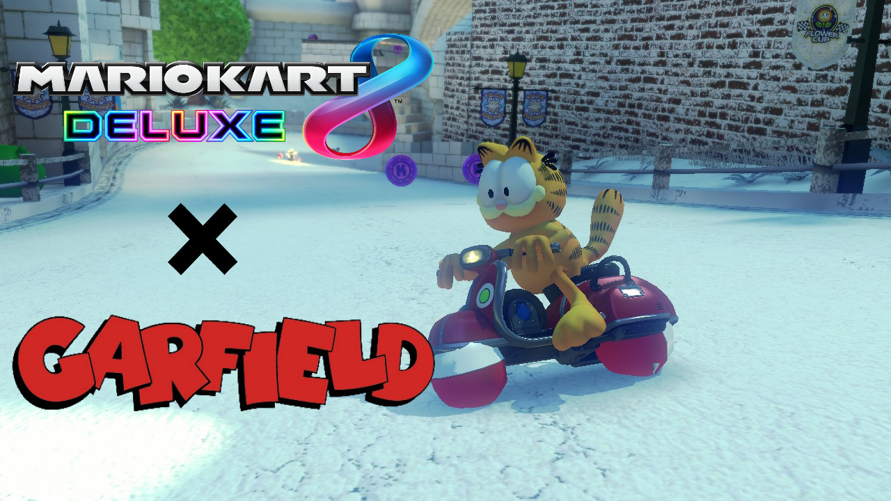 Garfield Mod for Mario Kart 8 Deluxe | MK8D Mods