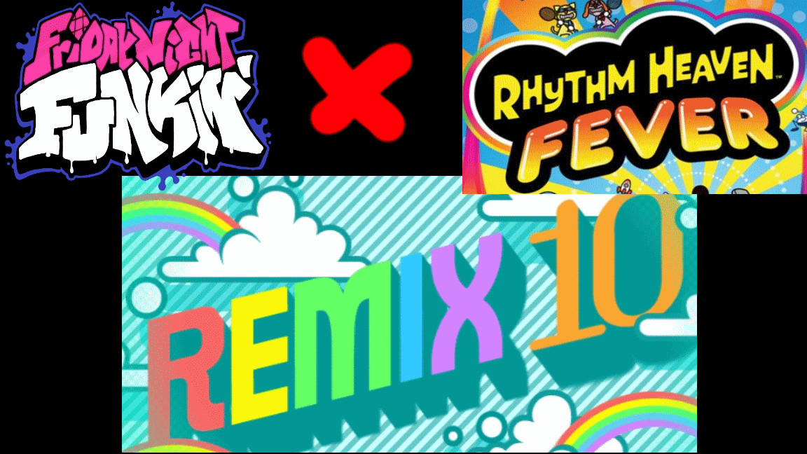 FNF x Rythm Heaven Fever - REMIX 10 Mod for Friday Night Funkin' | FNF Mods