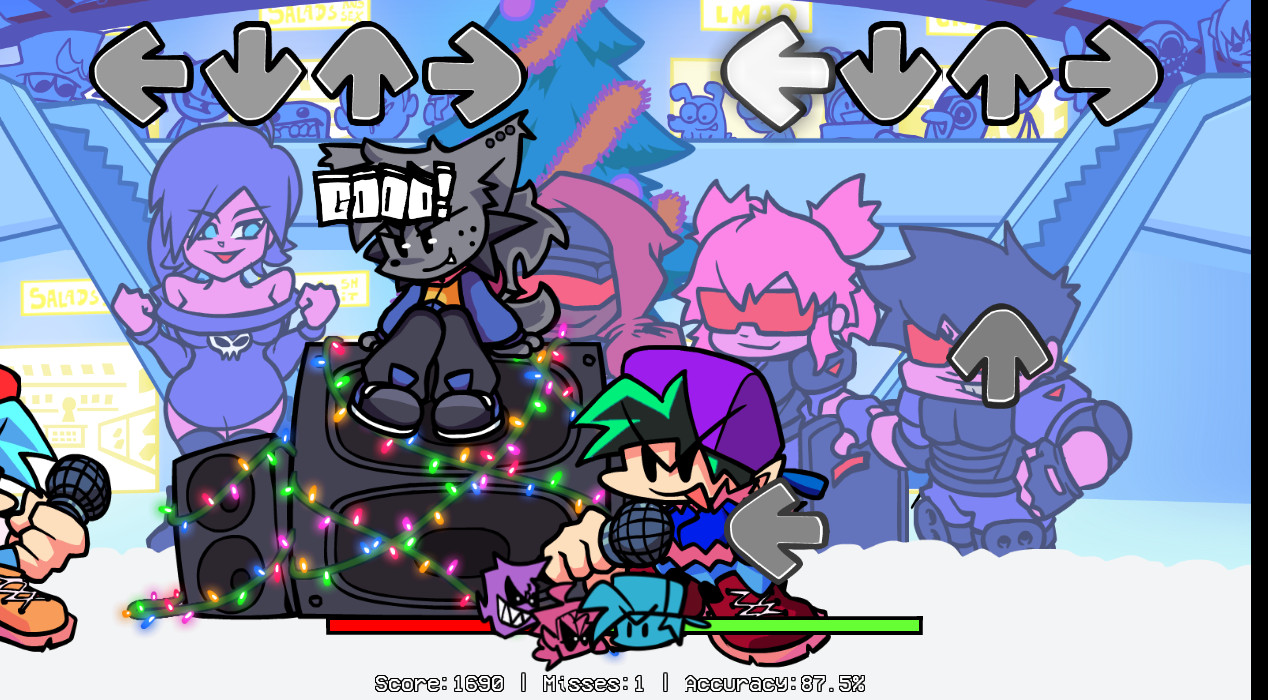 FNF but you're the Orange knight [Friday Night Funkin'] [Mods]