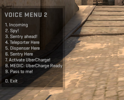 TF2 Voice Commands For CS:GO (OBSOLETE) Mod for Counter-Strike: Global ...