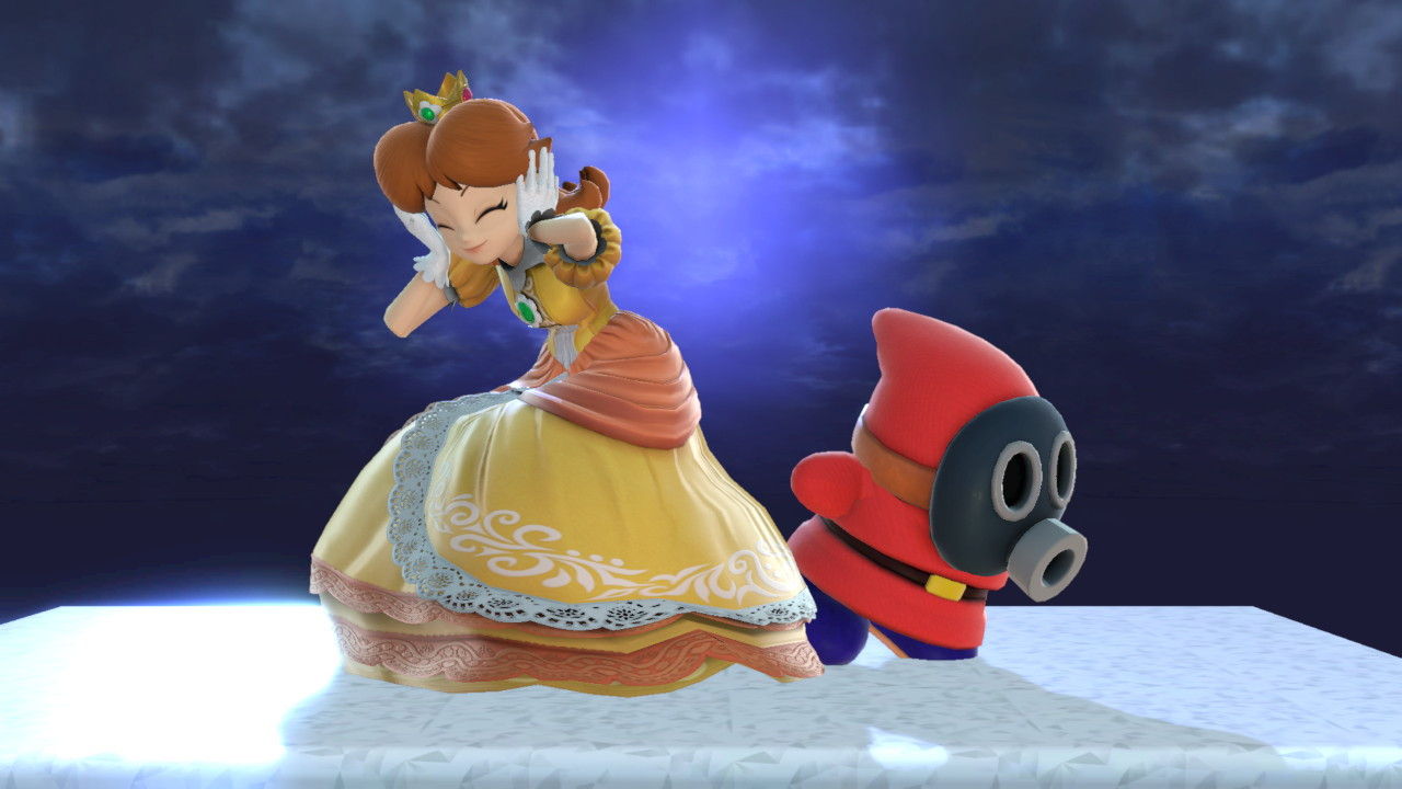 SMB2 Snifit for Daisy Mod for Super Smash Bros. Ultimate | SSBU Mods