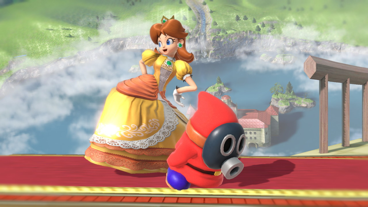 SMB2 Snifit for Daisy Mod for Super Smash Bros. Ultimate | SSBU Mods