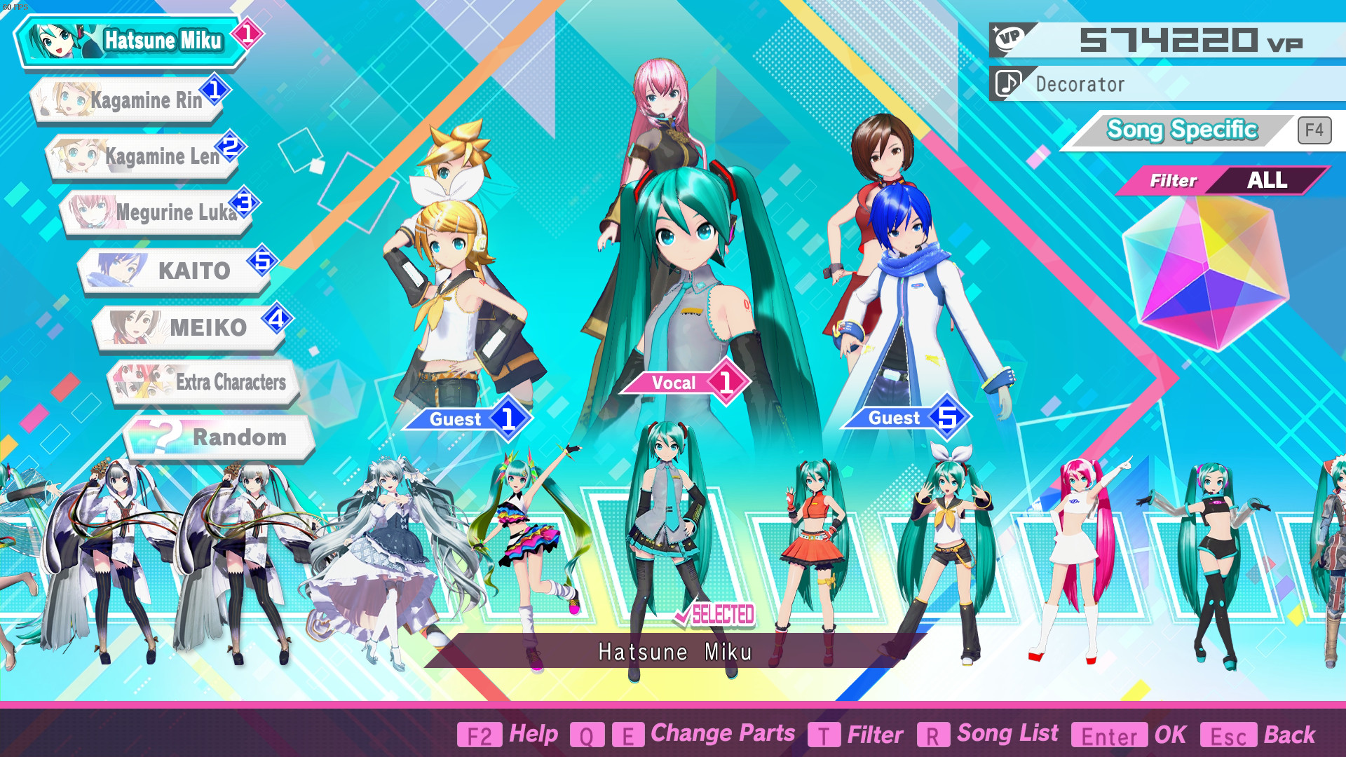 Project Diva Characters