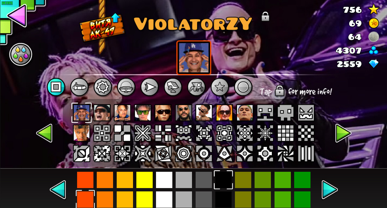 Morgen Dash (texture pack) Mod for Geometry Dash | GD Mods