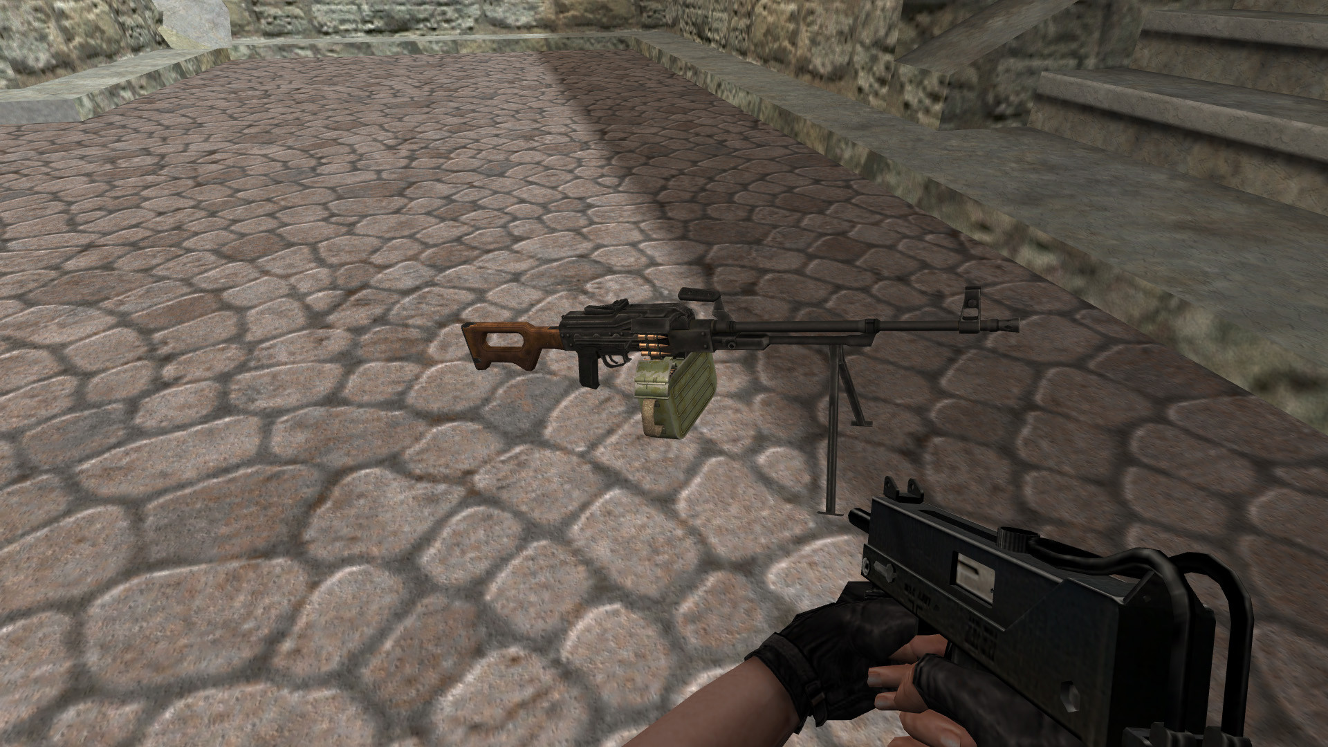 PK machine gun Modernized [Counter-Strike 1.6] [Mods]