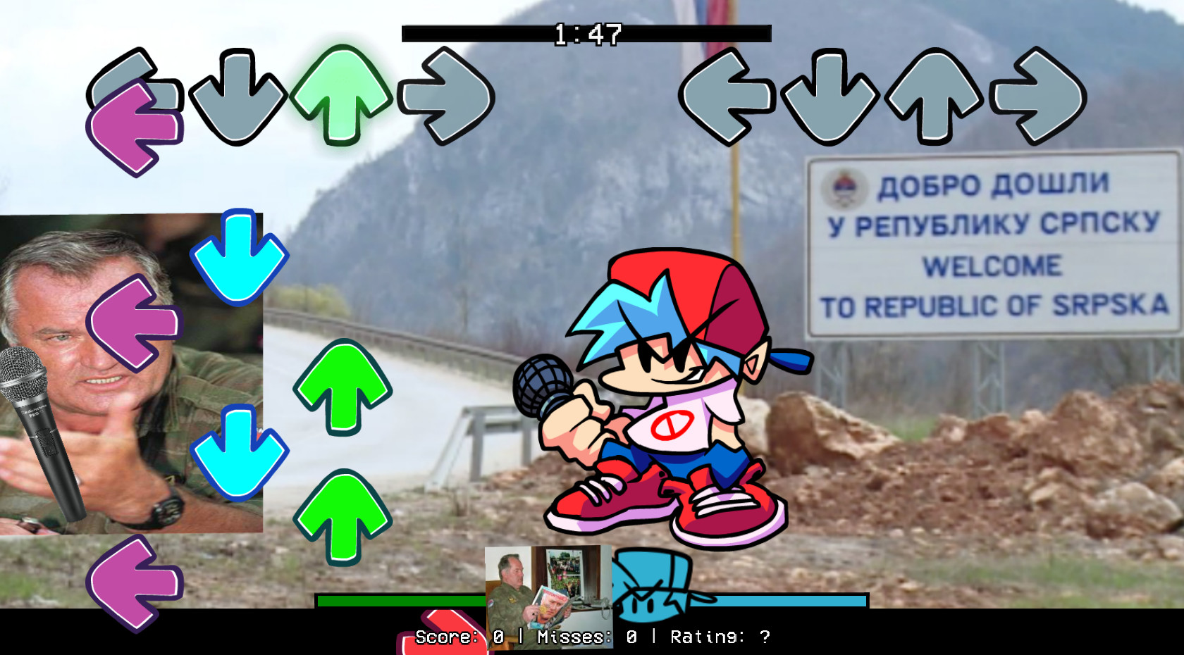 VS yugoslavia wars demo Mod for Friday Night Funkin' | FNF Mods