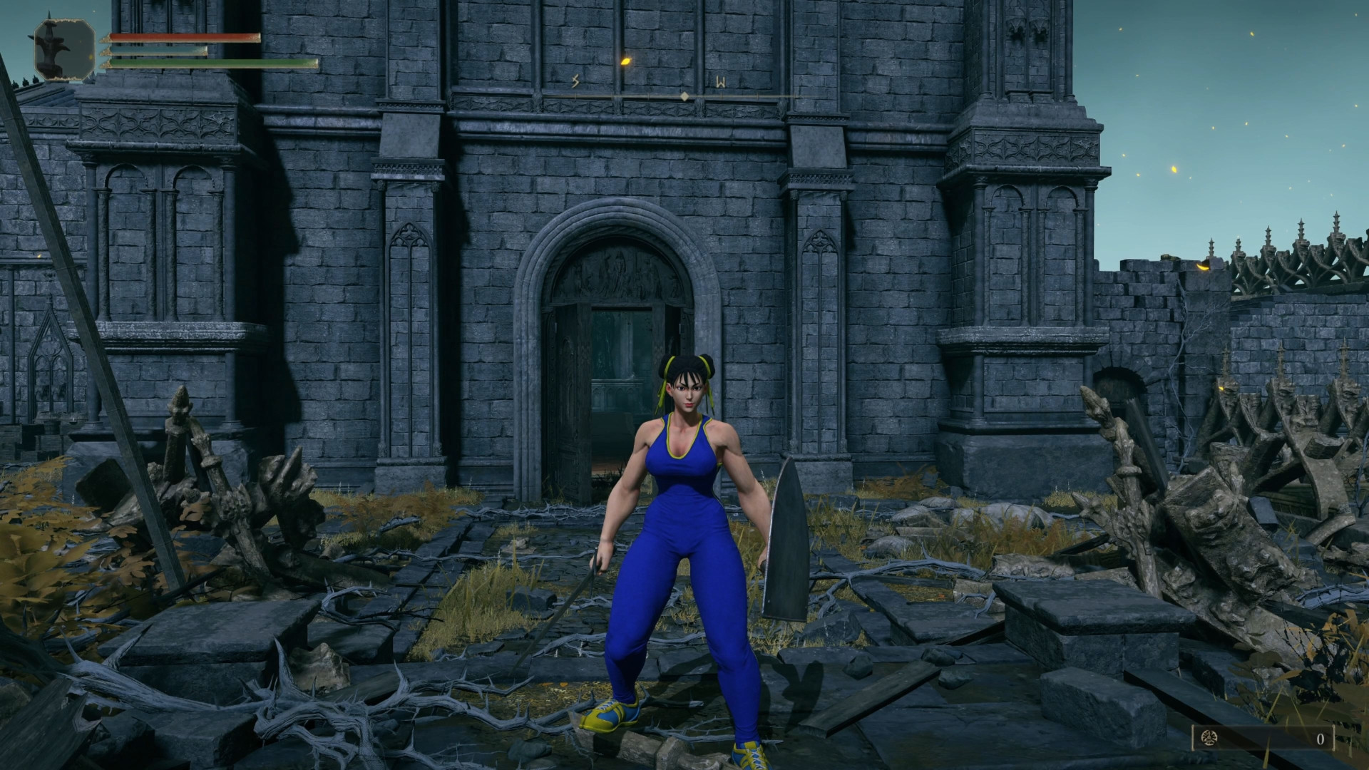 Elden Ring Street Fighter 5 Chun Li Nostalgia Mod Mod for Elden Ring ...