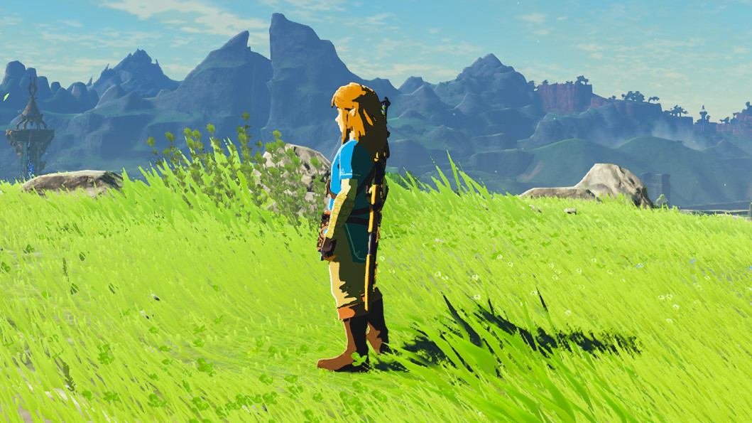 Long Hair Link Standalone Mod for The Legend of Zelda: Breath of the ...