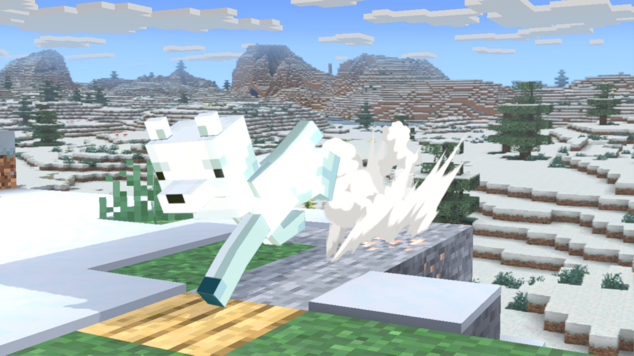 Minecraft fox over fox Mod for Super Smash Bros. Ultimate | SSBU Mods