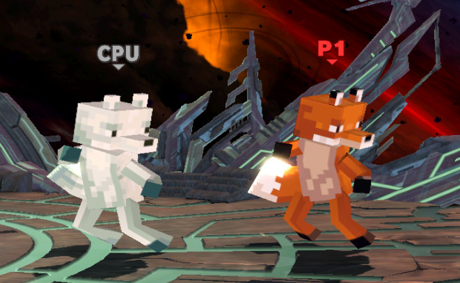 Minecraft fox over fox Mod for Super Smash Bros. Ultimate | SSBU Mods