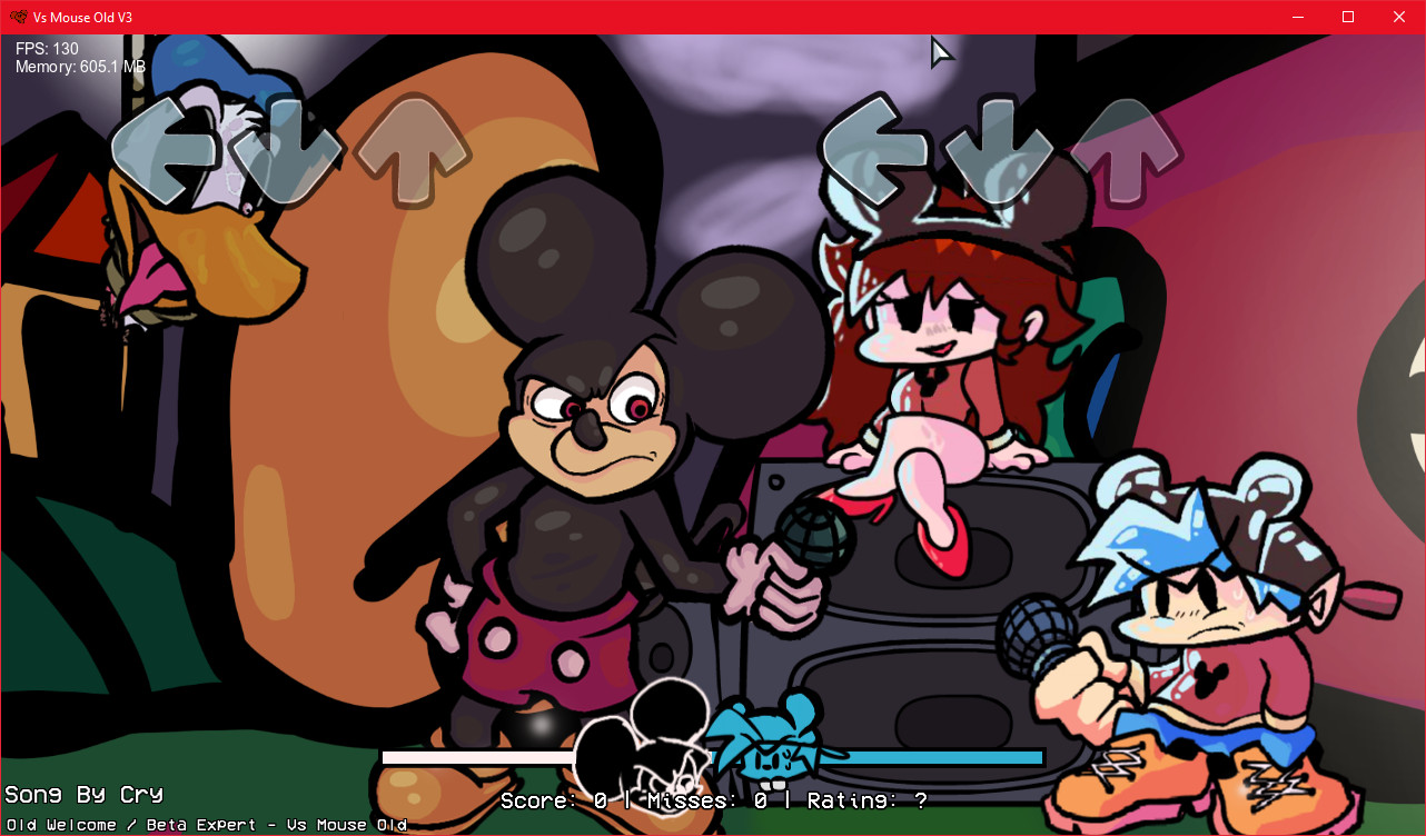 Vs Mouse OLD V3 (Test)! Mod for Friday Night Funkin' | FNF Mods