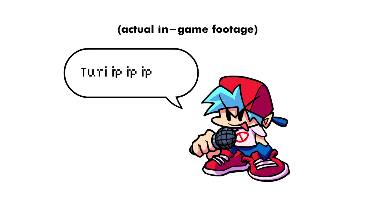 Turi Ip Ip Ip (Joke Mod) Mod for Friday Night Funkin' | FNF Mods
