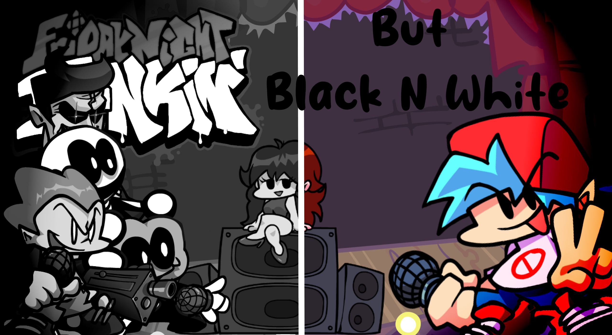 Funkin' In the 40s (FNF Skin Mod) Mod for Friday Night Funkin' | FNF Mods