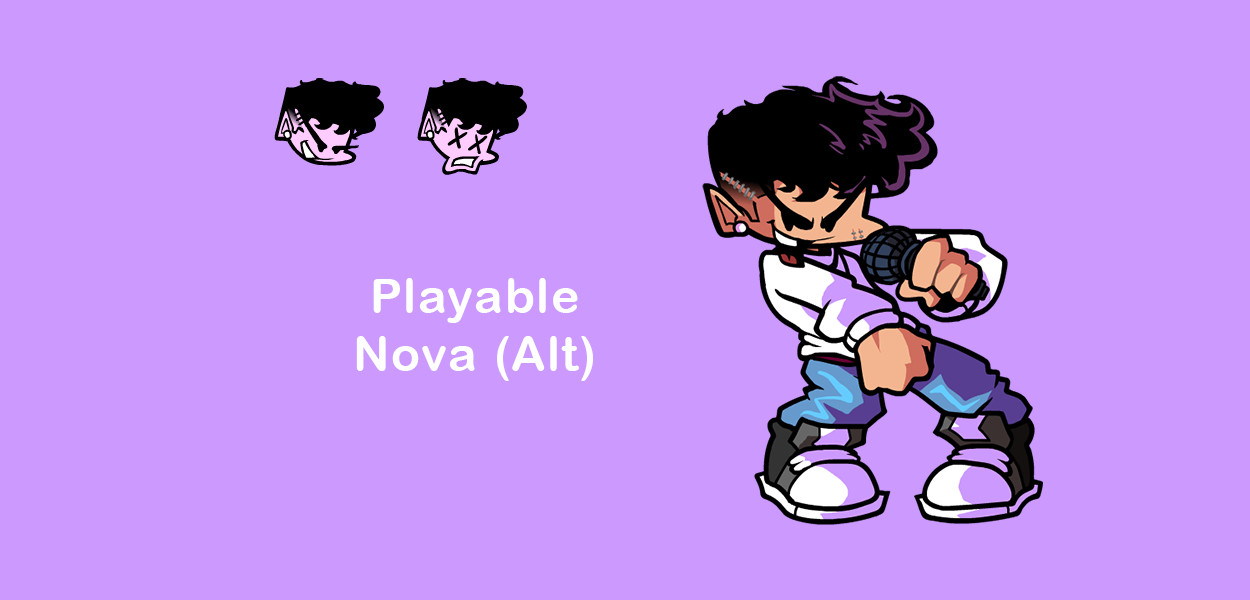 Playable Nova Mod for Friday Night Funkin' | FNF Mods