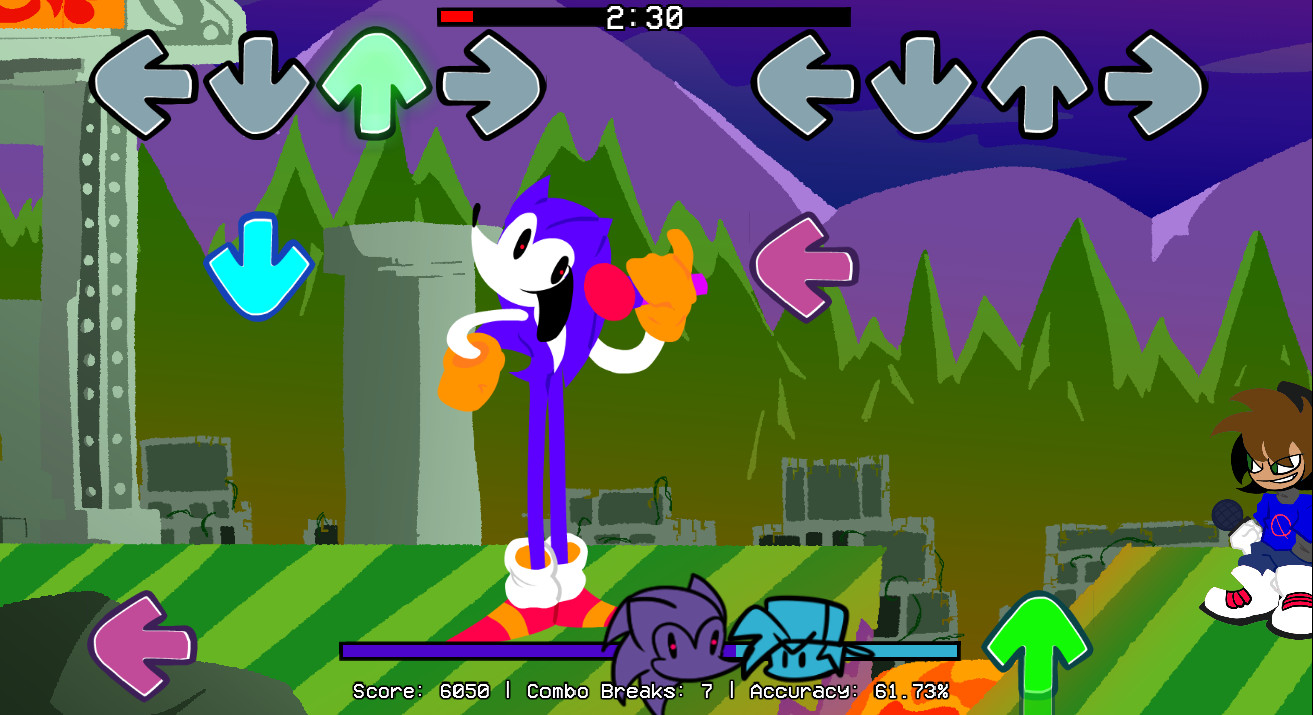 Needlemouse Praydon reskin [Friday Night Funkin'] [Mods]