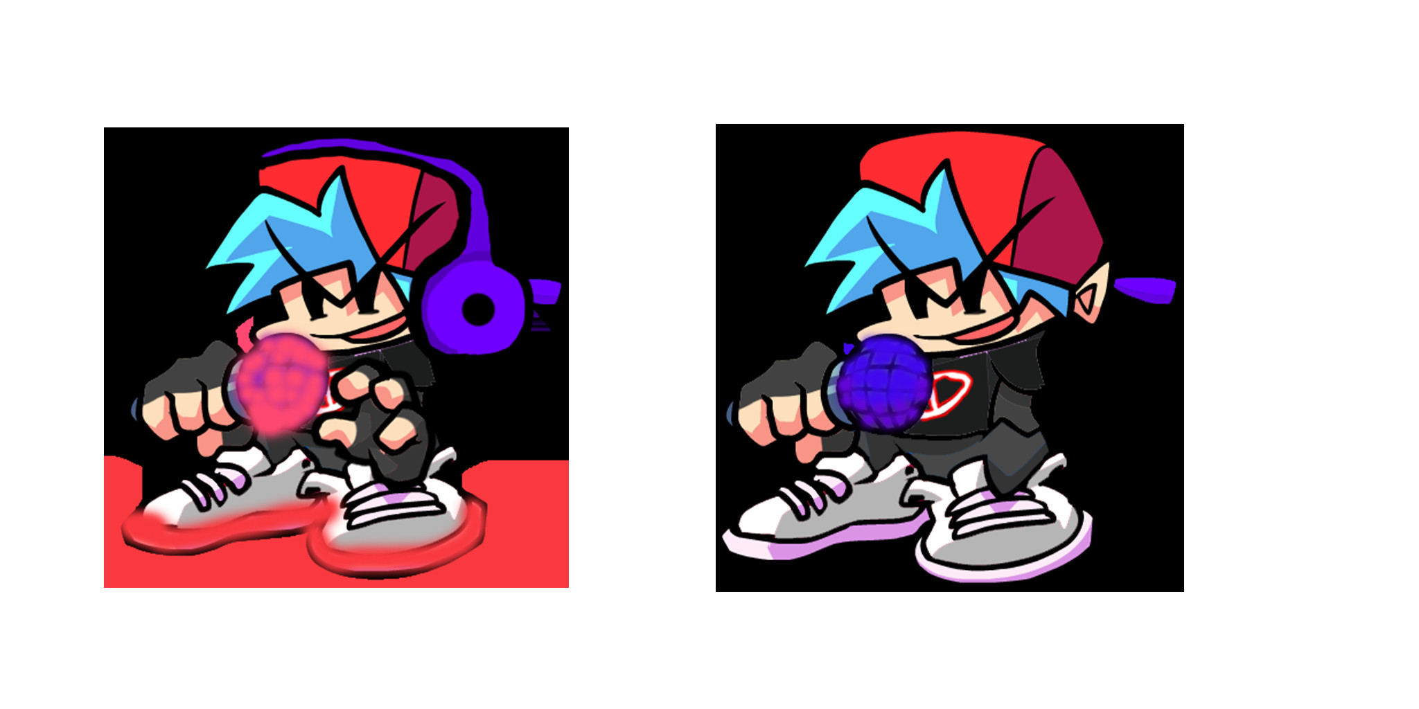 BF SKIN BY building with miron [Friday Night Funkin'] [Mods]