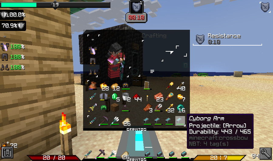 Cyborg Arm Mod for Minecraft: Java Edition | MC Mods