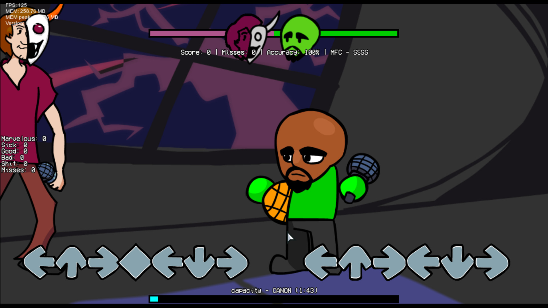 Midnight's Fanmade Charts Mod for Friday Night Funkin' | FNF Mods