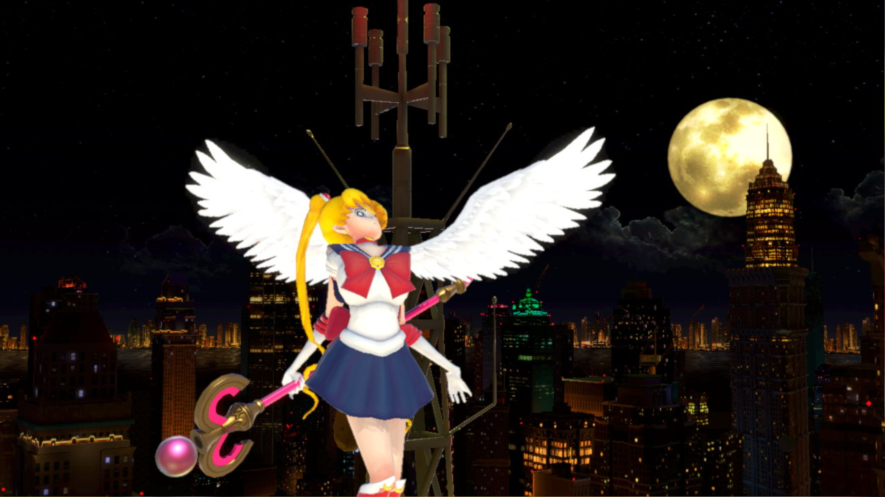Sailor Moon (+ Moveset!) [Super Smash Bros. Ultimate] [Mods]