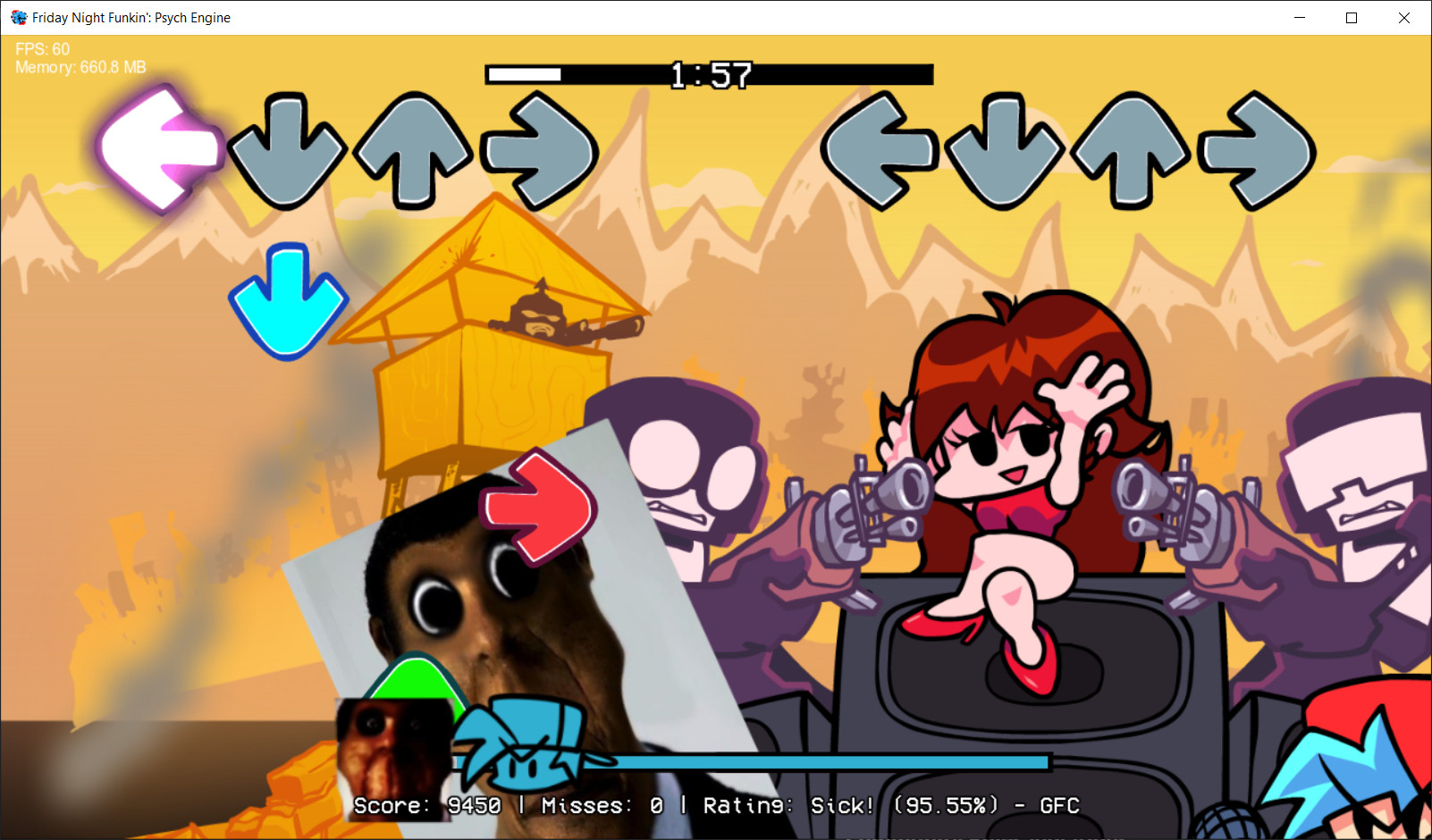 Obunga Sprite Sheet Mod for Friday Night Funkin' | FNF Mods