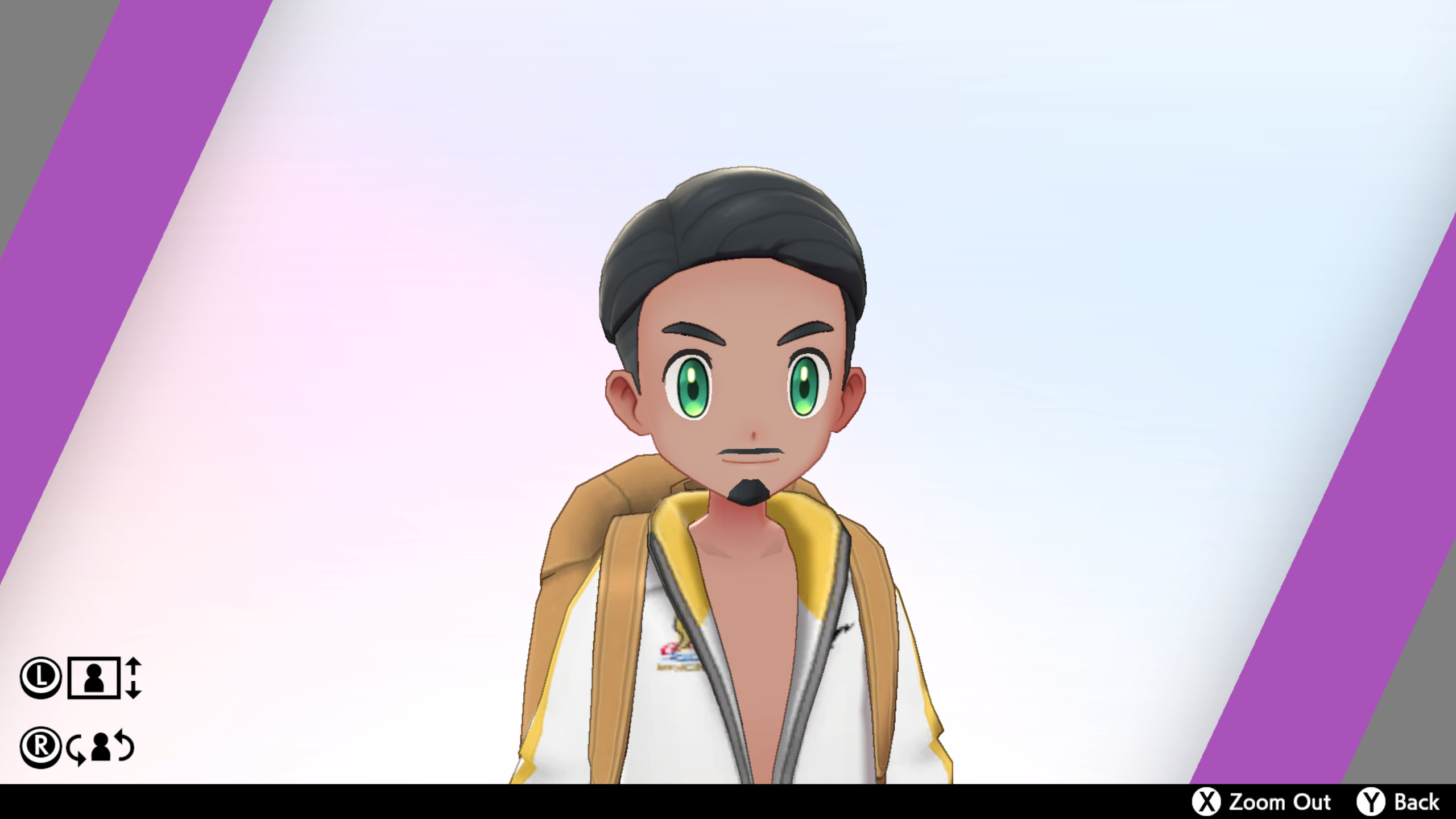 Goatee with mustache Mod for Pokemon Sword & Shield | SWSH Mods