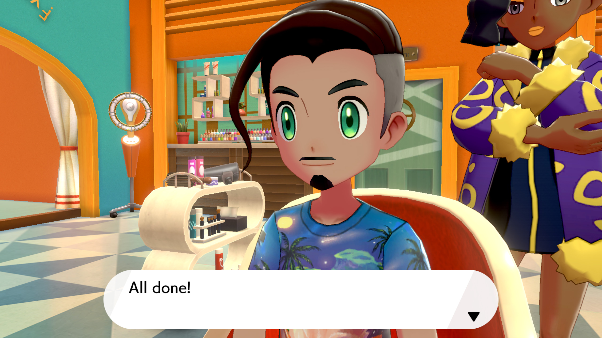 Goatee with mustache [Pokemon Sword & Shield] [Mods]
