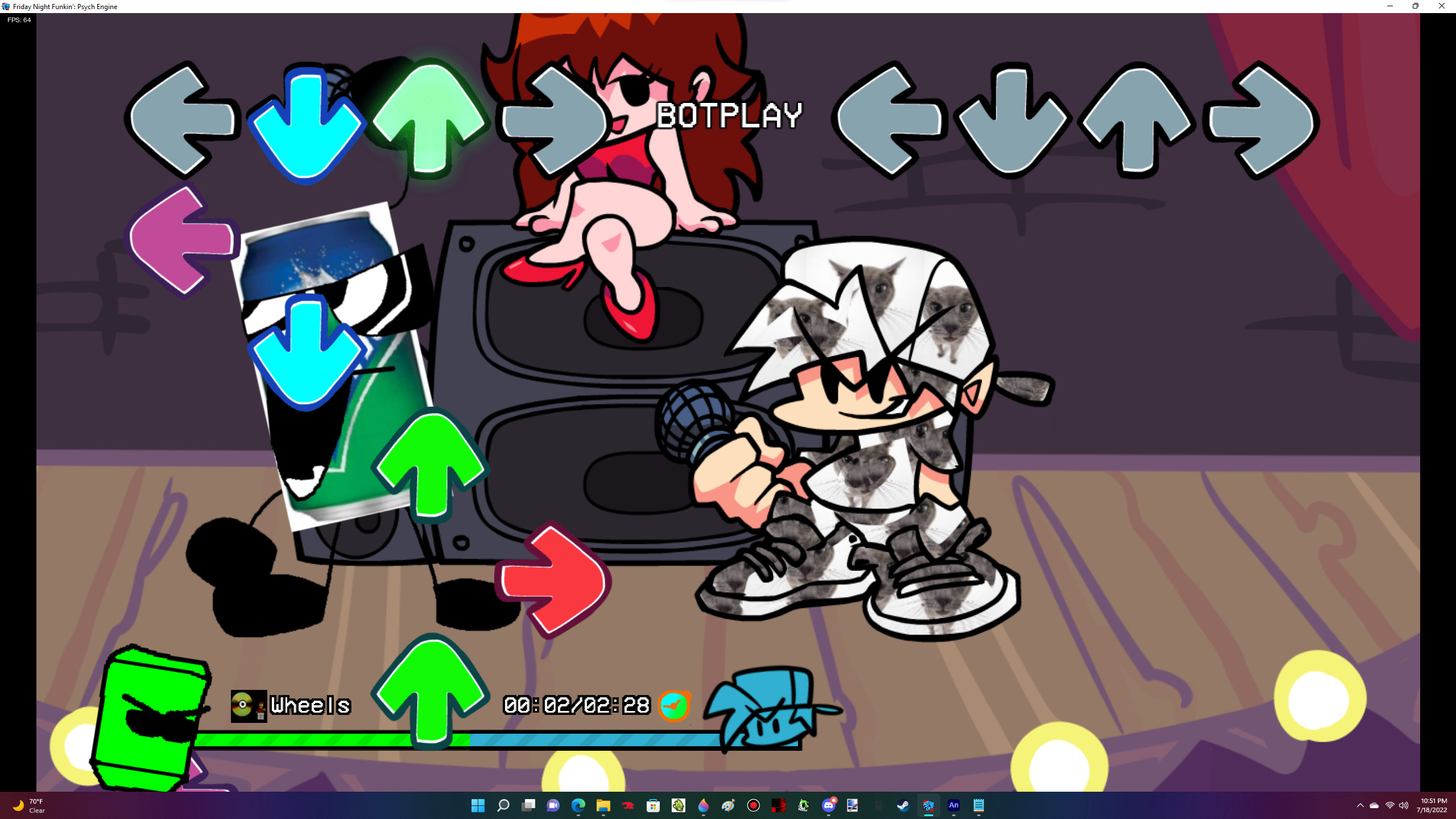 this cat bf [Friday Night Funkin'] [Mods]