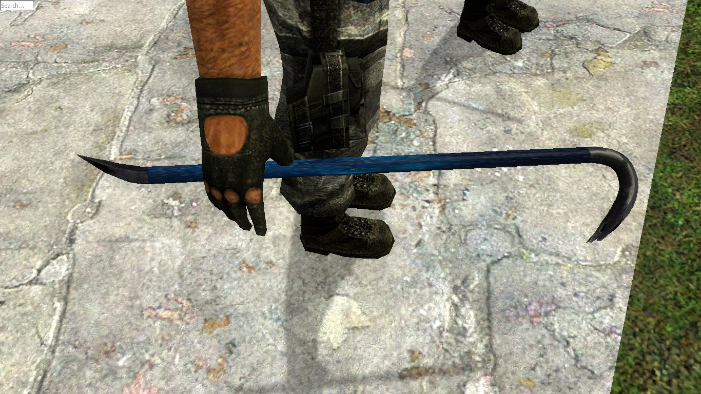 Galaxy Blue Skin Crowbar Mod for Garry's Mod | GMod Mods