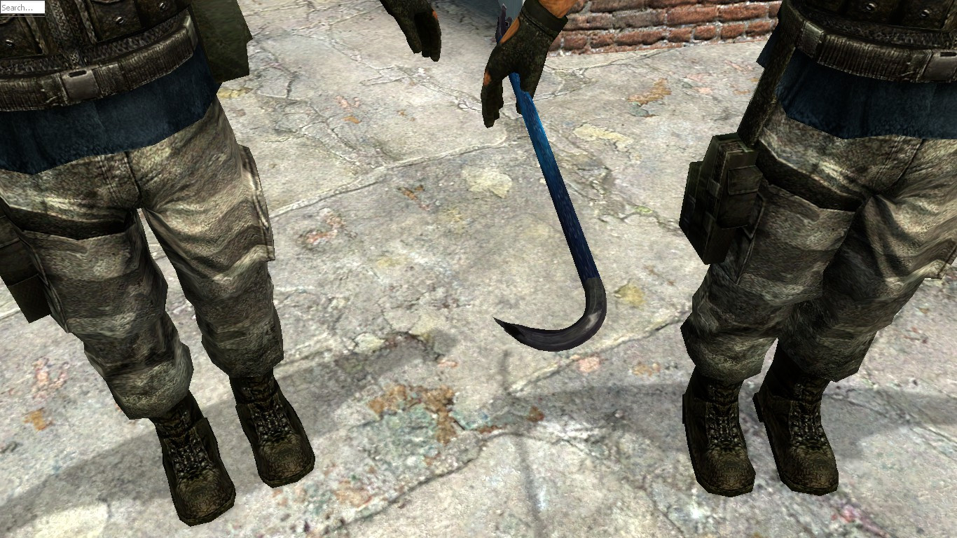 Galaxy Blue Skin Crowbar Mod for Garry's Mod | GMod Mods