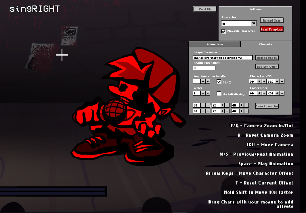 STARVED boyfriend Mod for Friday Night Funkin' | FNF Mods