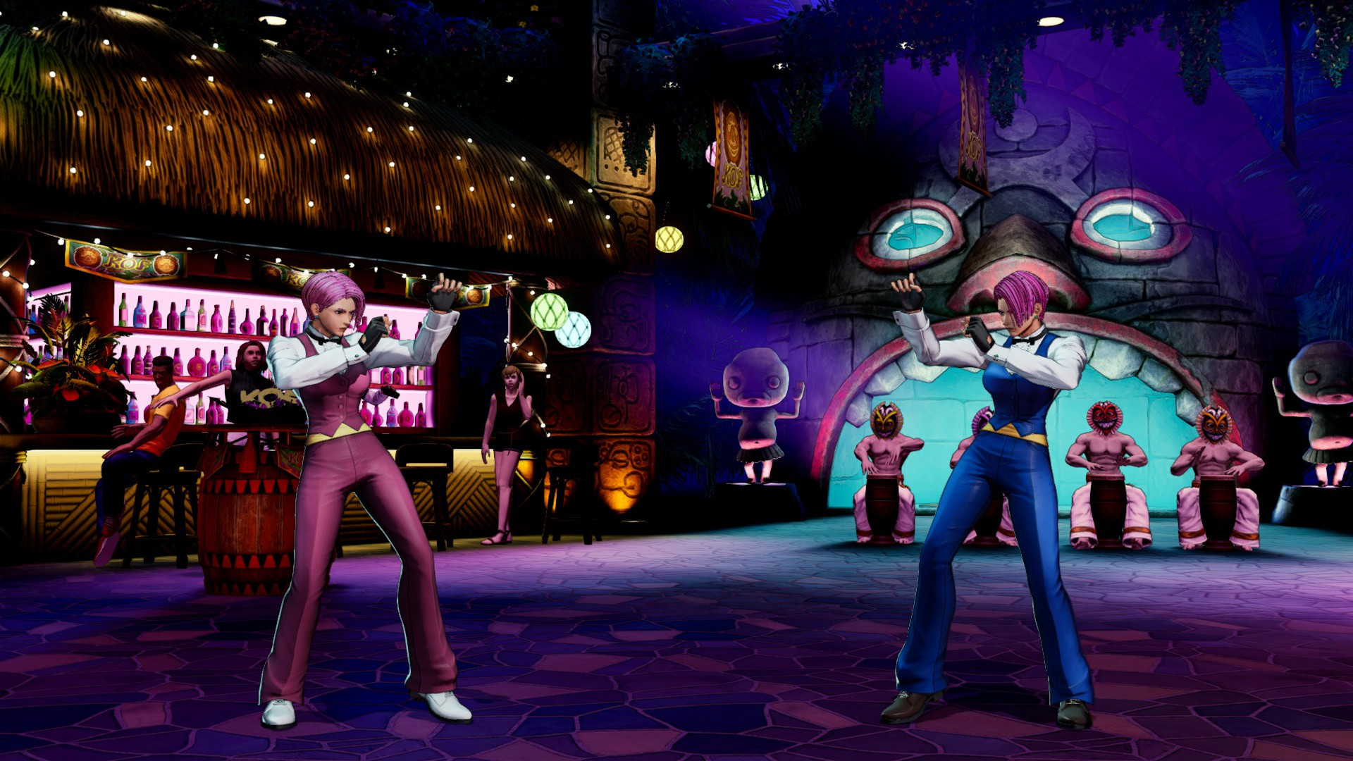 Pink Hair King [The King of Fighters XV] [Mods]