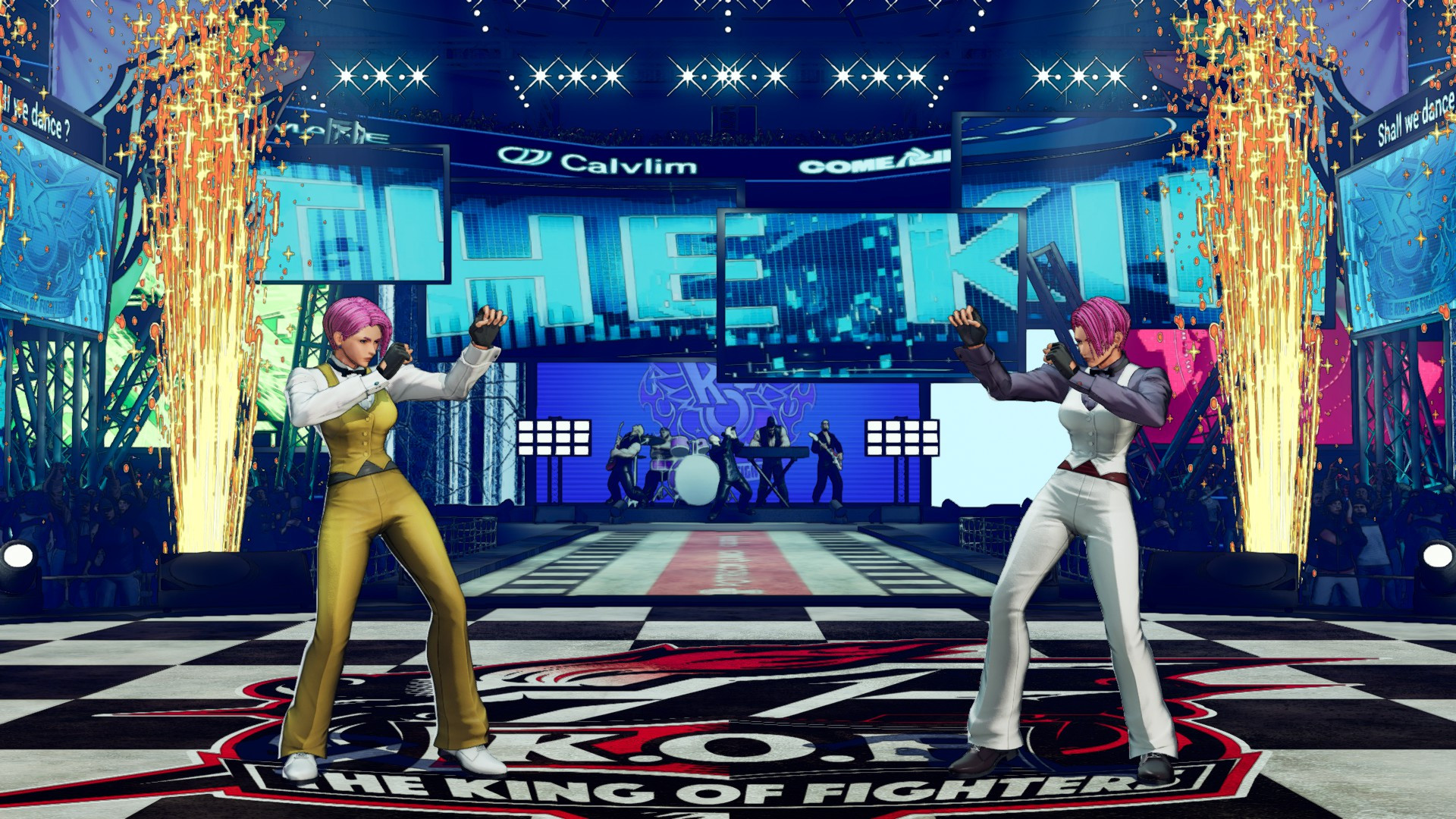 Pink Hair King [The King of Fighters XV] [Mods]