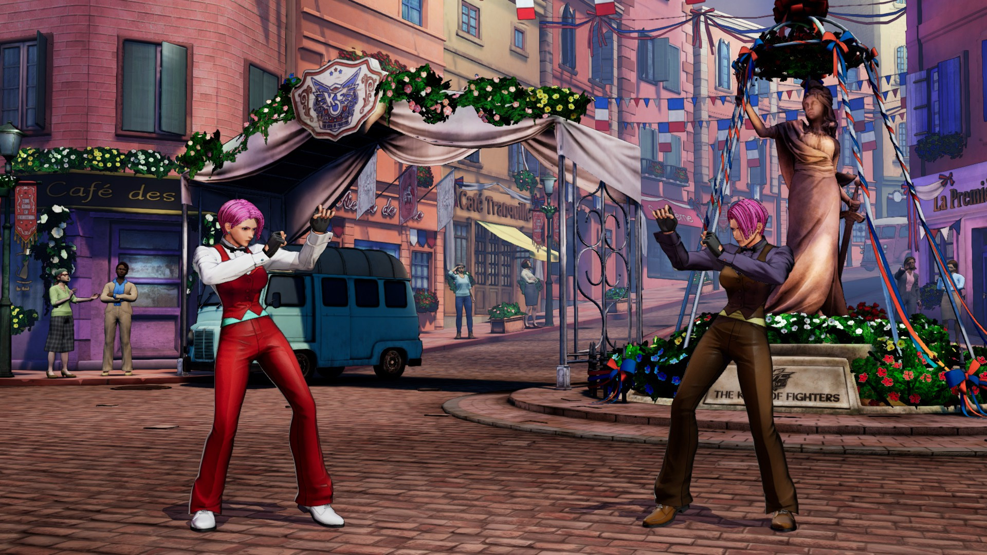 Pink Hair King [The King of Fighters XV] [Mods]