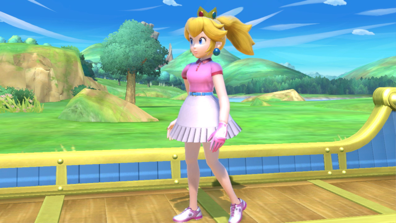 Peach (Golf Rush) Mod for Super Smash Bros. Ultimate | SSBU Mods