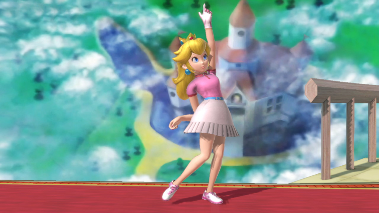 Peach (Golf Rush) Mod for Super Smash Bros. Ultimate | SSBU Mods