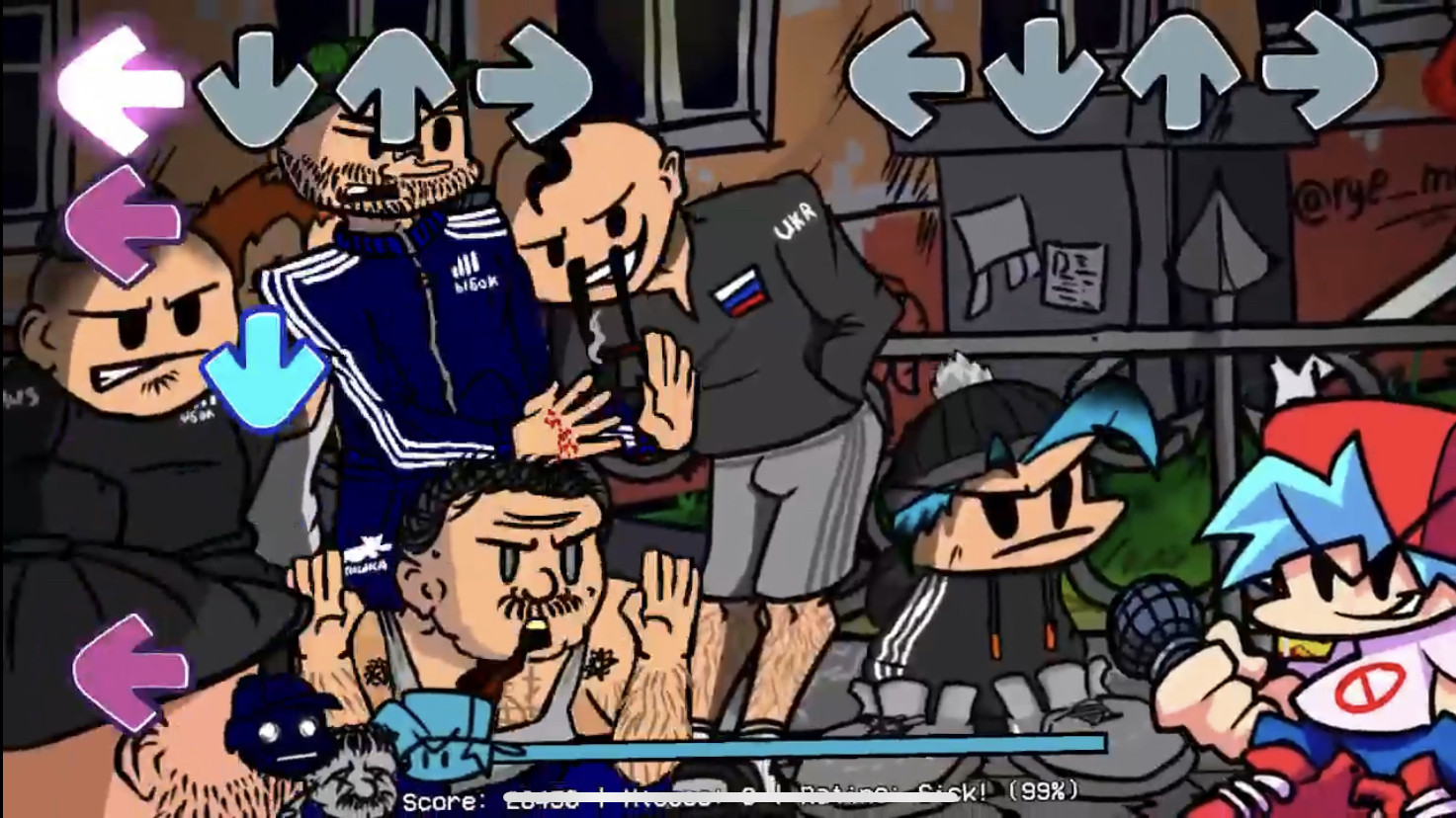 Friday Night in RUSSIA Remaster Mod for Friday Night Funkin' | FNF Mods