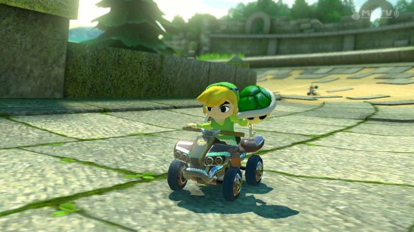 Toon link (Resized) Mod for Mario Kart 8 | MK8 Mods