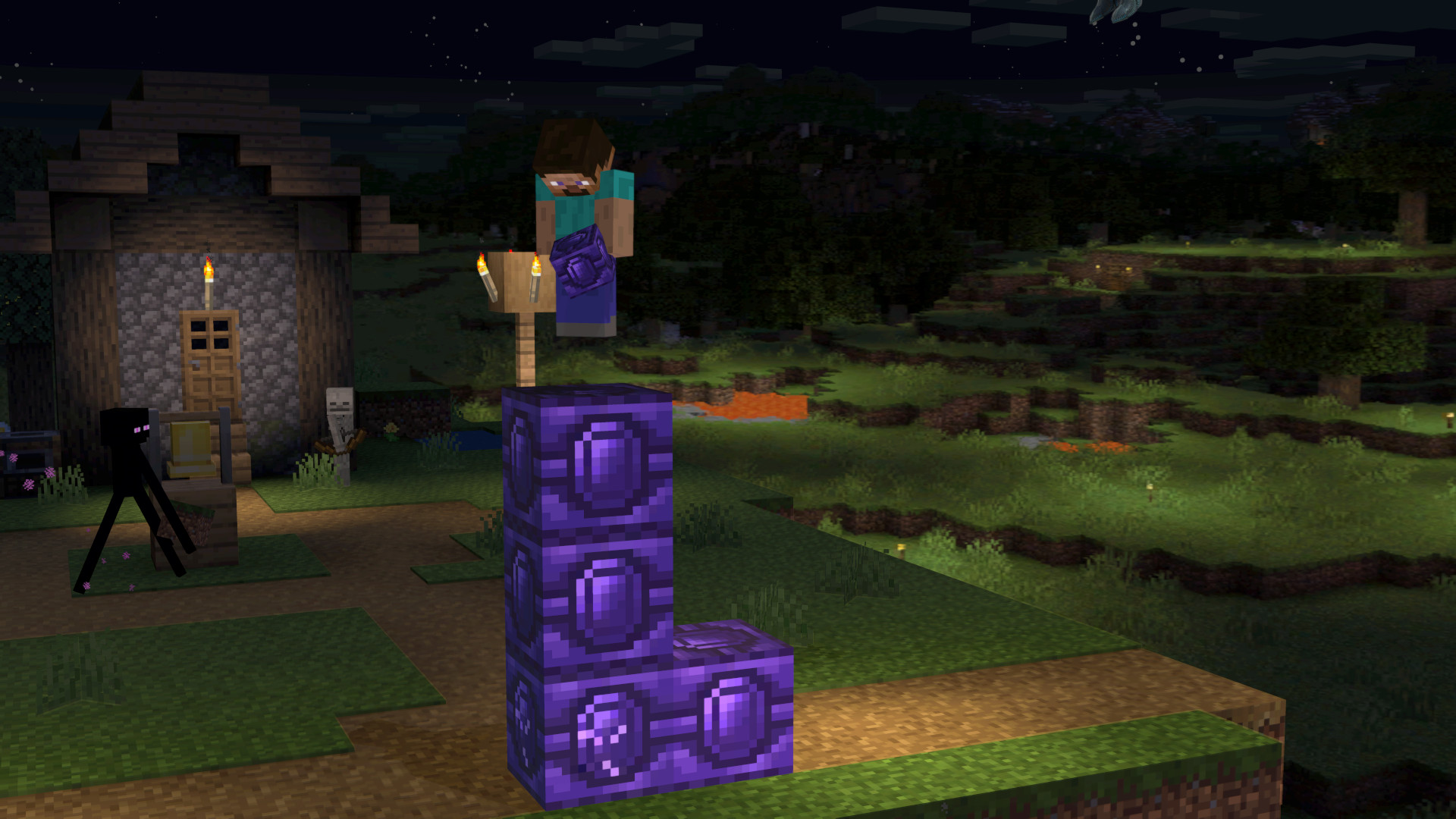 The Aether Mod Block Pack Mod for Super Smash Bros. Ultimate | SSBU Mods