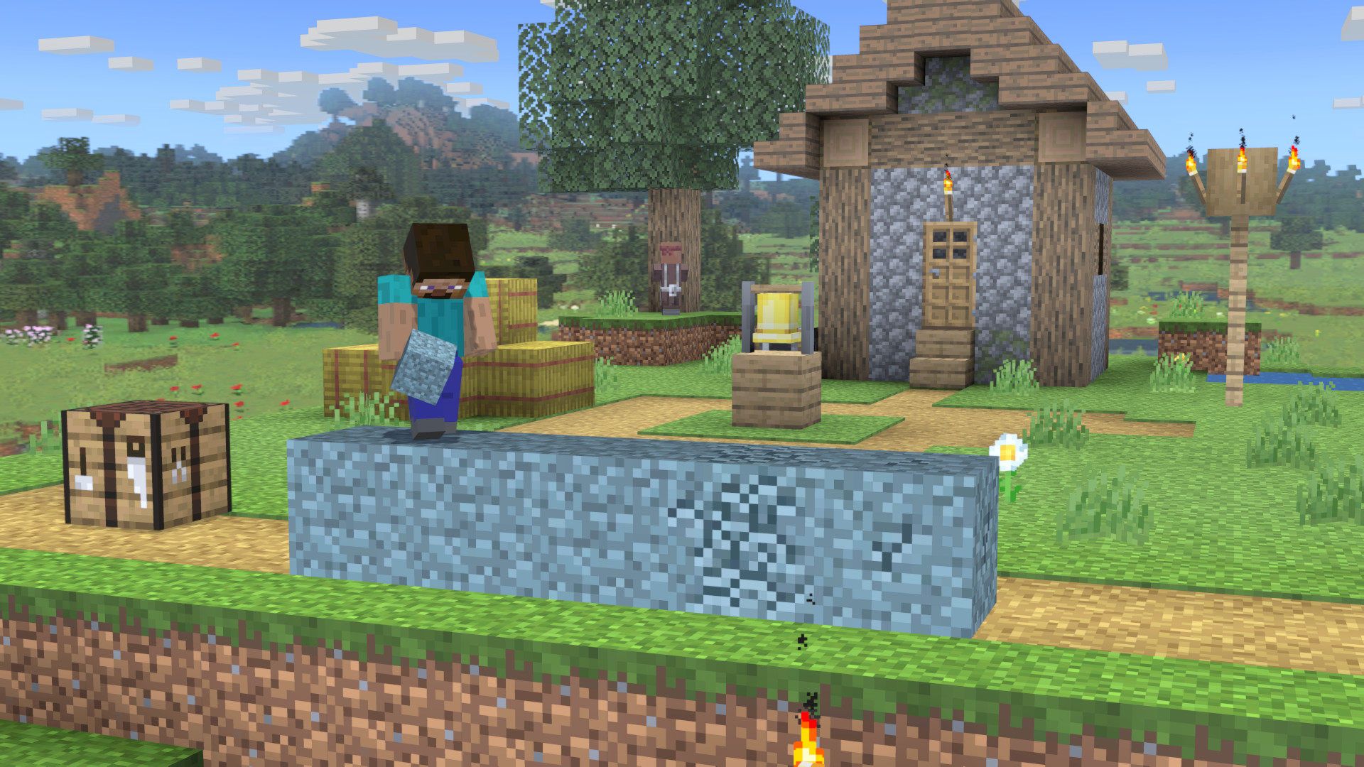 The Aether Mod Block Pack Mod for Super Smash Bros. Ultimate | SSBU Mods