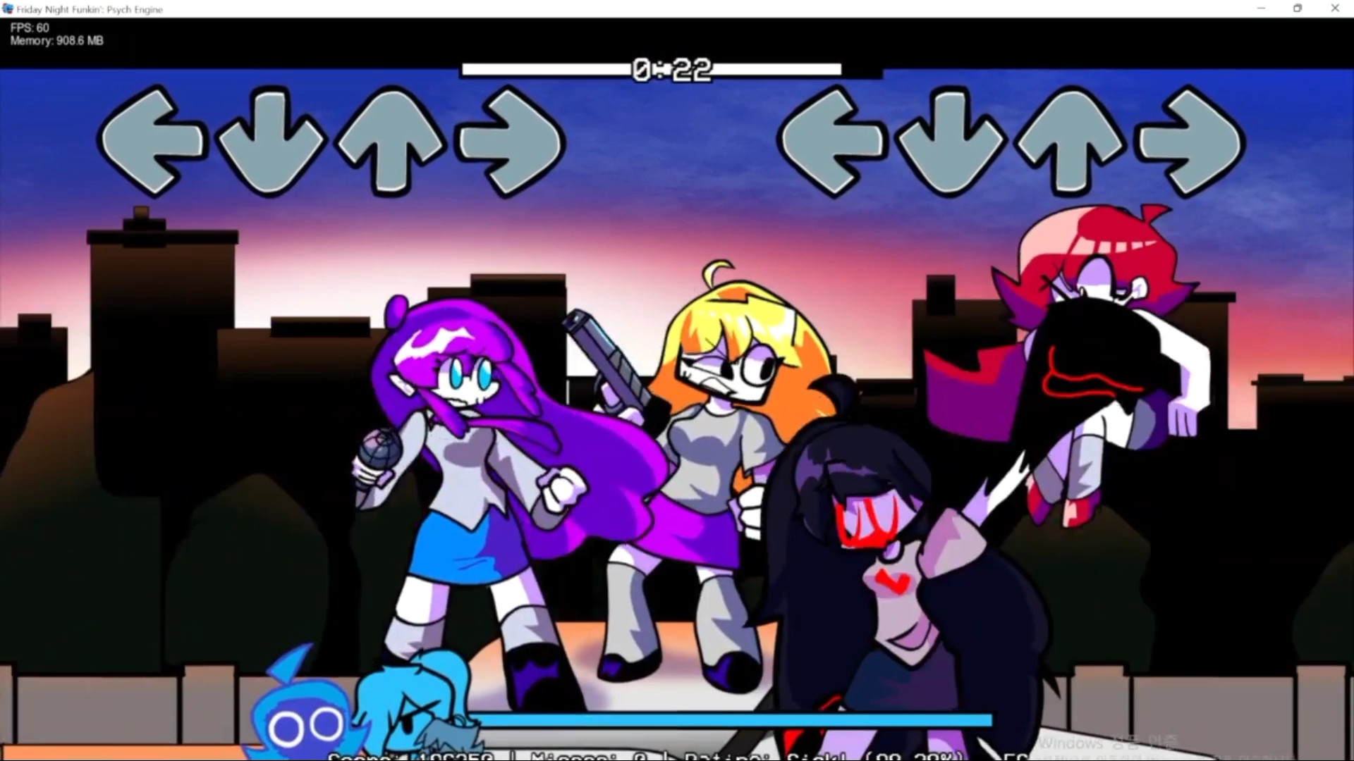 maskoff but fangirl's sing! Mod for Friday Night Funkin' | FNF Mods