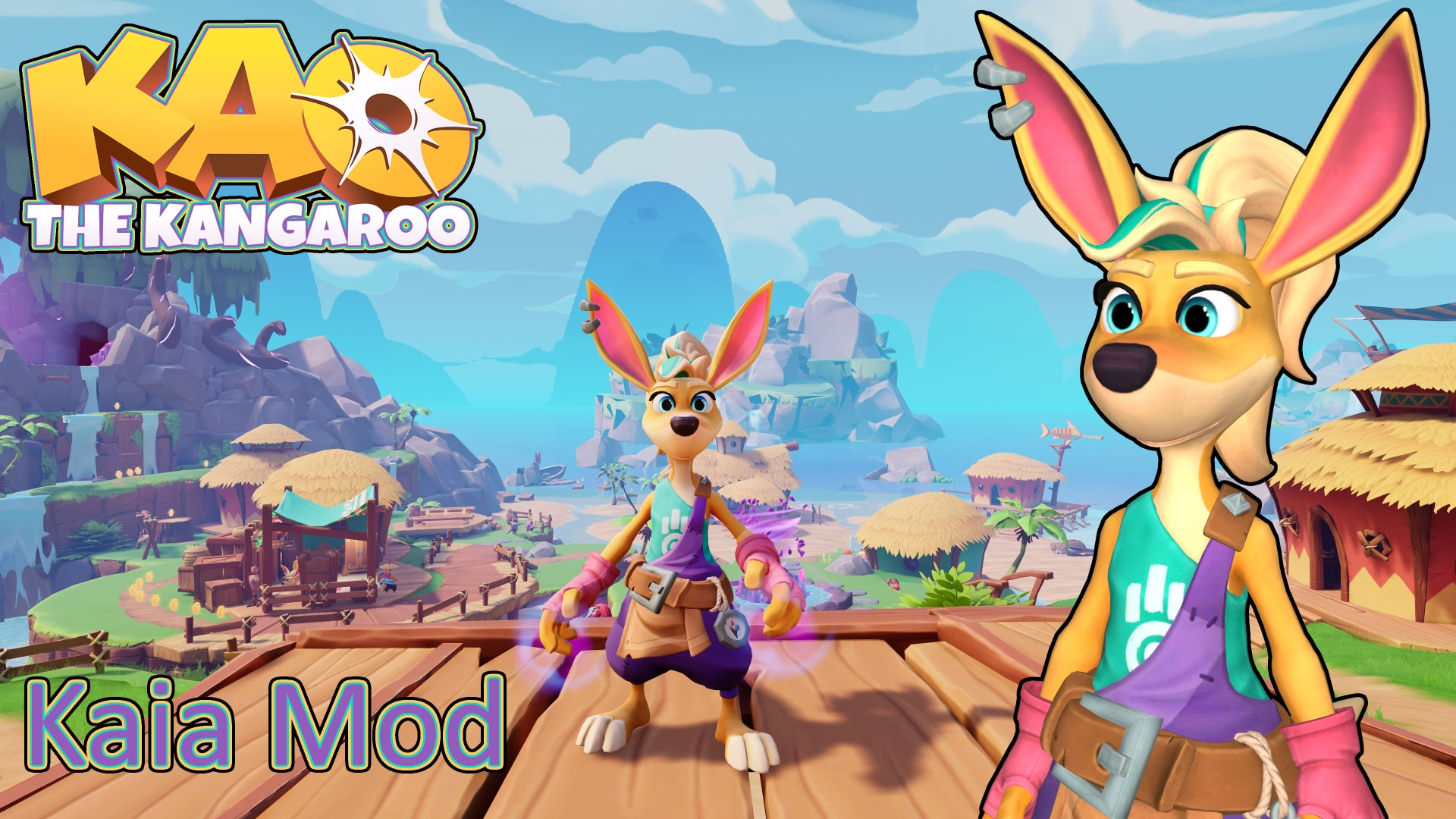 Kao the Kangaroo Kaia Mod Mod for Kao the Kangaroo (2022) | KAO (2022) Mods
