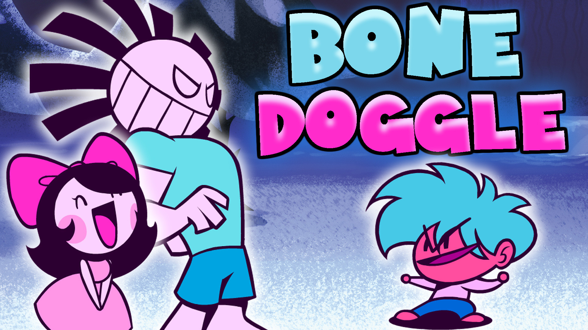 Boy and Girl Bonedoggle Mod for Friday Night Funkin' | FNF Mods