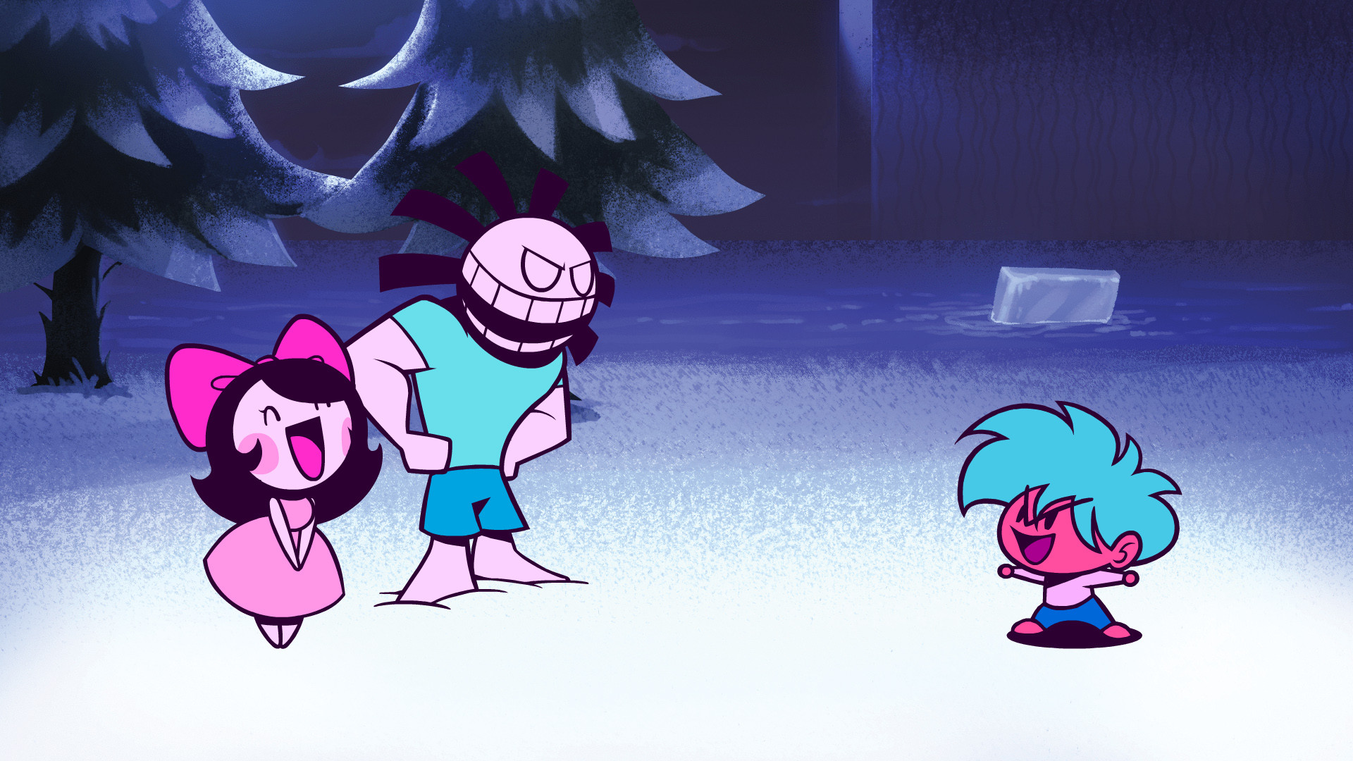 Boy and Girl Bonedoggle Mod for Friday Night Funkin' | FNF Mods