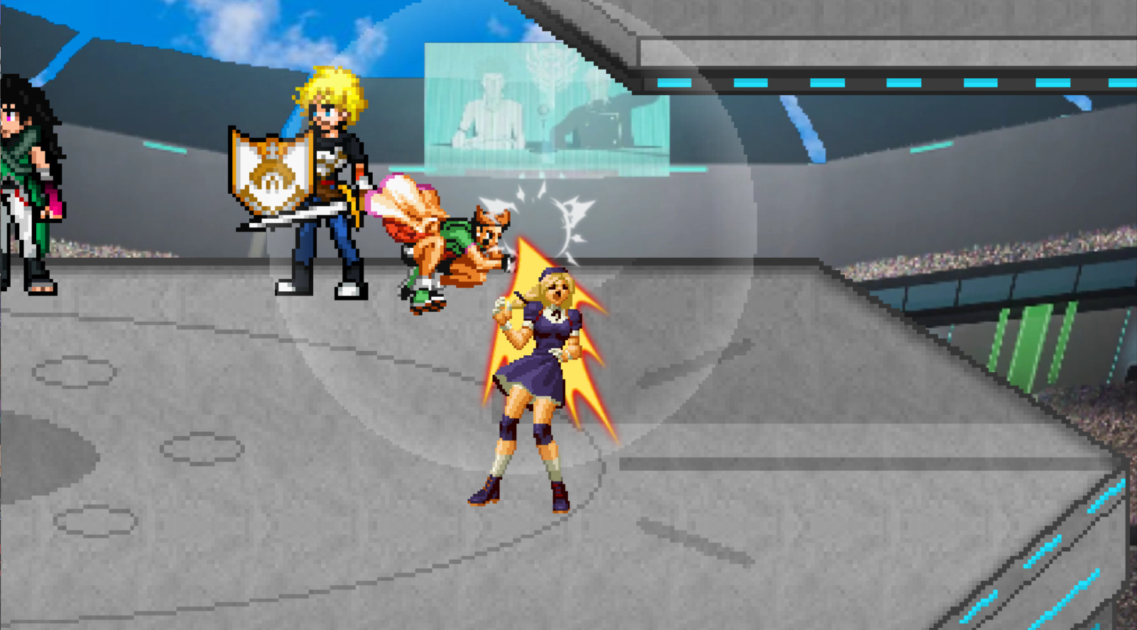 Moe Habana (King of Fighters) (0.9.4/CMC+) Mod for Super Smash Bros ...