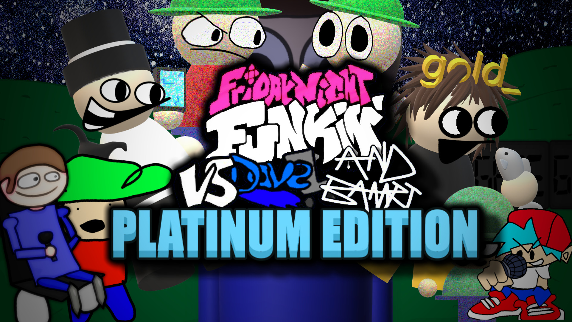 BETA: FNF Vs Dave and Bambi: Platinum Edition Mod for Friday Night ...
