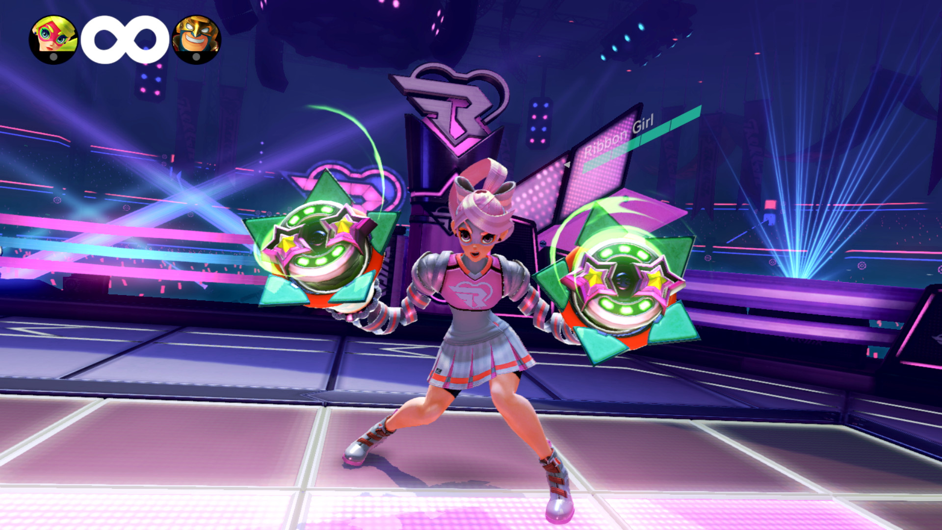 Bubblegum Ribbon Girl Mod for ARMS | ARMS Mods