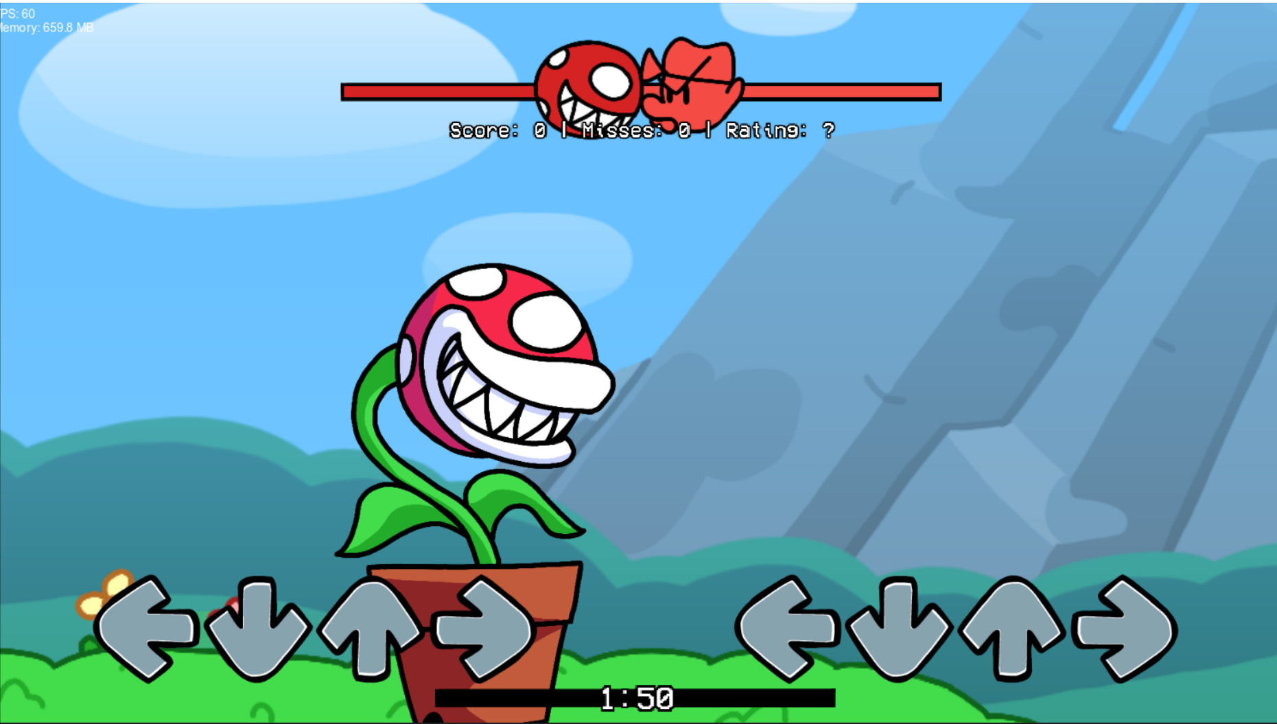 FNF: Vs. Piranha Plant Mod for Friday Night Funkin' | FNF Mods
