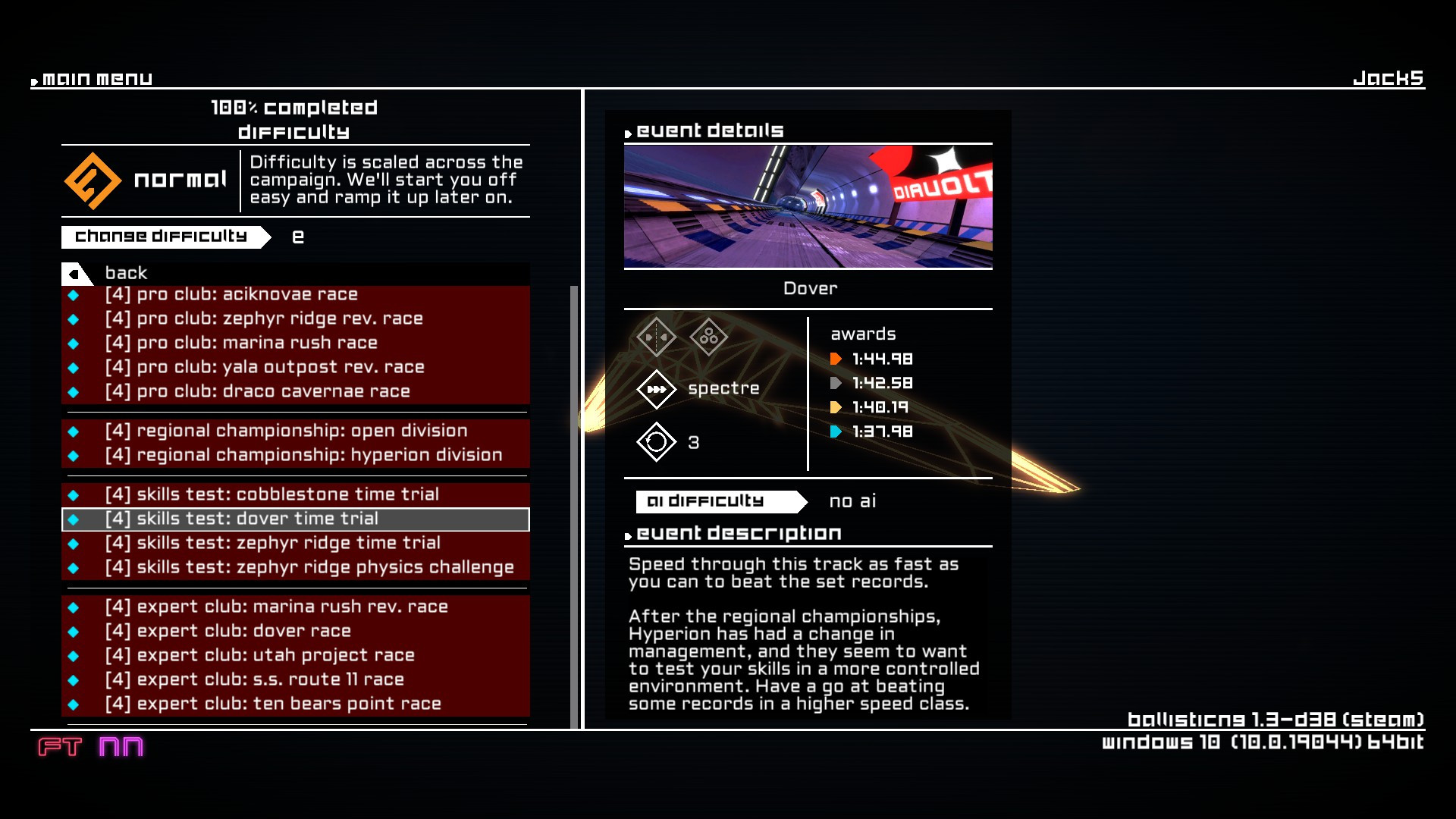 Hyperion Evolution campaign Mod for BallisticNG | BnG Mods