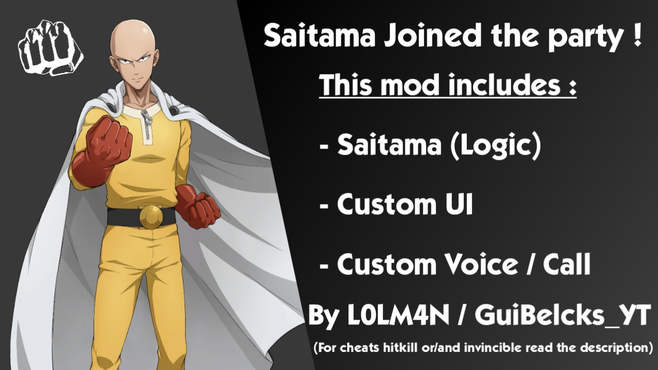 Saitama [OLD] Mod for Super Smash Bros. Ultimate | SSBU Mods