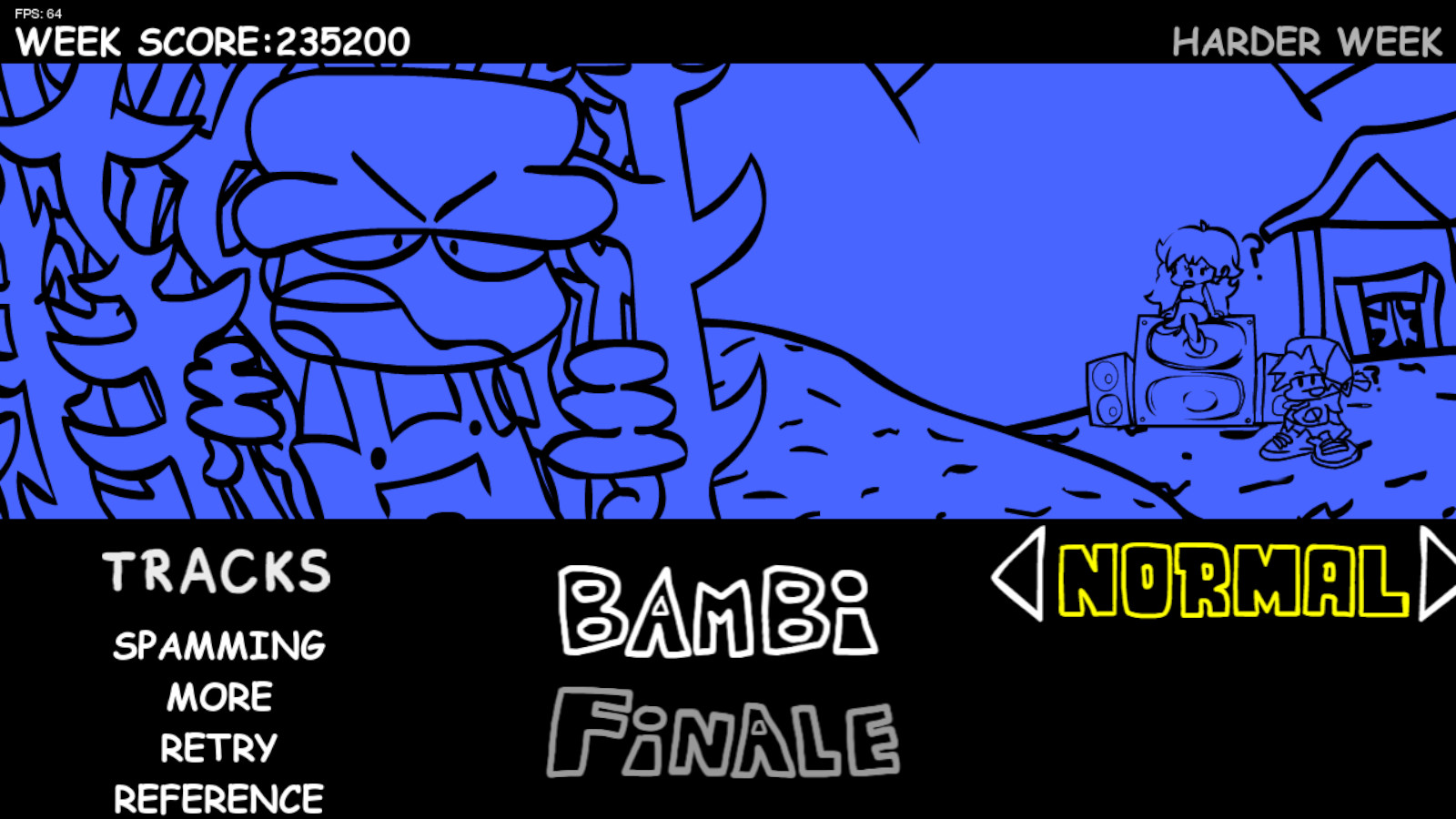 Vs SpamBambi Mod for Friday Night Funkin' | FNF Mods
